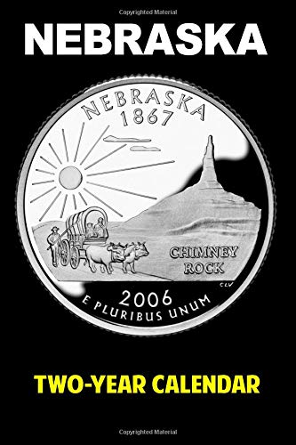 Amazon.com: Nebraska Two-Year Calendar: State Quarter Dollar Coin Theme ...