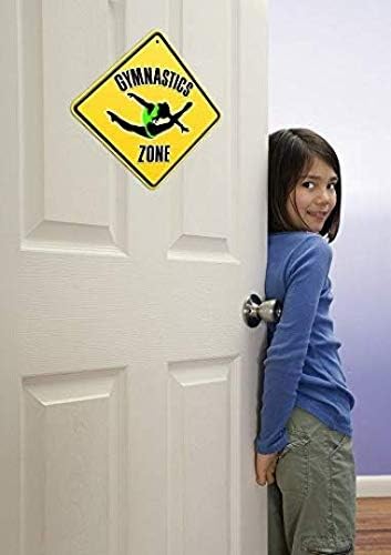 Amazon.com : Sign Authority Girls Gymnastic Motivational Decorative ...
