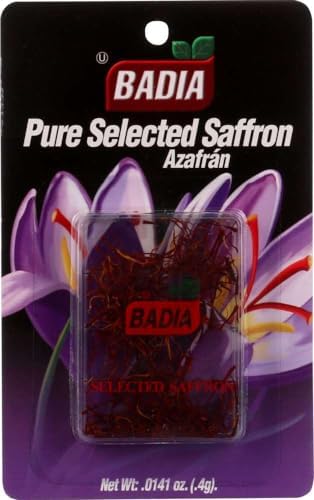 Amazon.com : Badia Saffron Spnsh 0.4 GM (pack of 3) : Saffron Spices ...