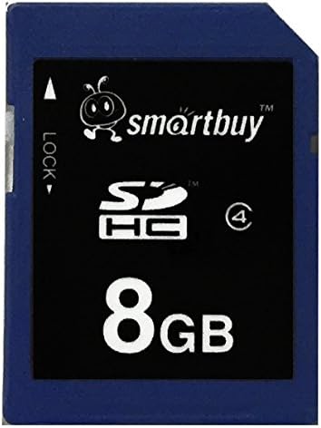 Amazon | SmartBuy 8 GB SDHCクラス4フラッシュメモリカードSD HC安全デジタルc4 8 G Fast Speed forカメラ | SMART BUY | SDカード 通販