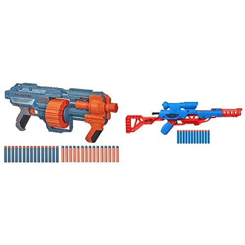 Nerf Elite 2.0 Shockwave RD-15 Toy Blaster, Official Nerf 30 Darts ...