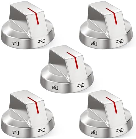 Amazon.com: Upgraded OEM DG94-04167 (pack of 5) Gas Stove Knobs for ...