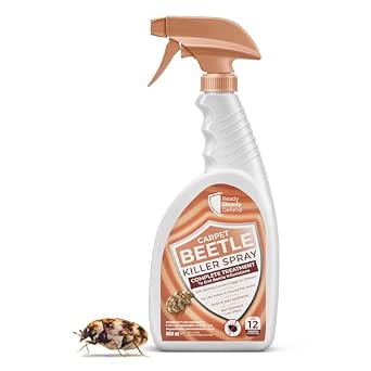 Carpet Beetle Killer Spray 650ml - Powerful Insecticide for Beetles ...