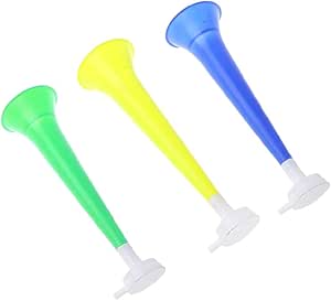 Amazon.com: yungluner Cheer Plastic Horn Football Game Fans ...