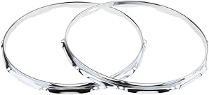 Amazon.co.jp: Amagogo 1 Pair of 14 In-Snare Cast Hoop Die-Cast Musical ...