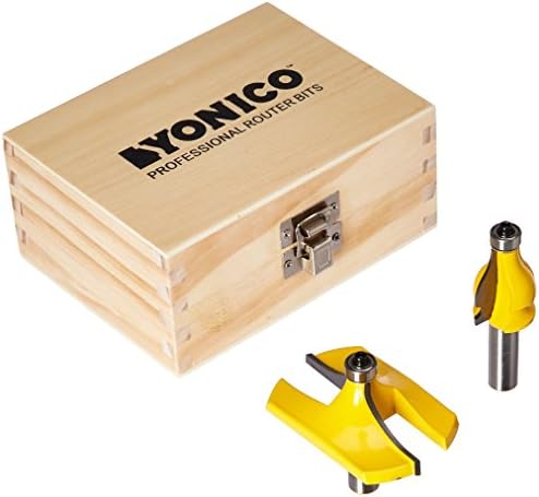 DBoyun 2PCS/SET Bit Handrail Router Bit Set - Thumbnail Bead/Flute - 1/ ...