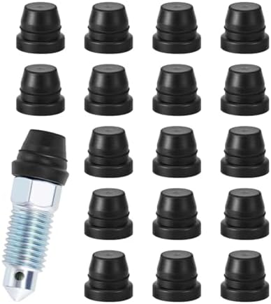 Amazon.com: 18PCS Car Brake Bleeder Screw Caps, Auto Rubber Grease ...