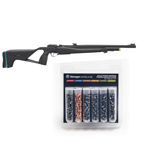 Stoeger XM1 Airgun - .177 Caliber - Black Synthetic with X-Family ...