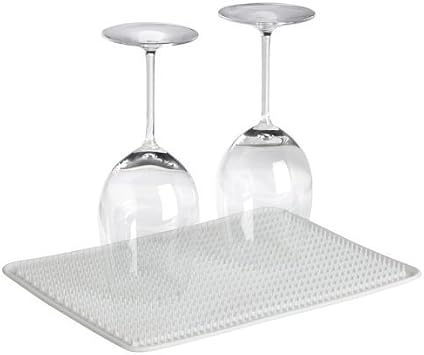 Amazon.com | Amco Silicone Wine Glass Drying Mat: Kitchen Counter Mats ...