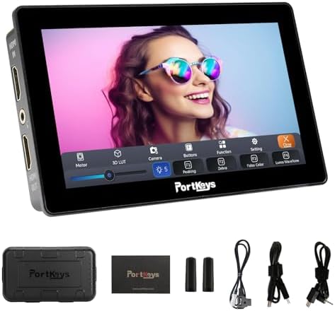 Amazon.com : Portkeys LH5P II 2000 Nit 5.5" 4K HD HDMI Touchscreen ...