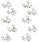 Amazon.com: 10 Pcs L-Shape 5 Pins Connector RGBW FPC LED Light Strip ...