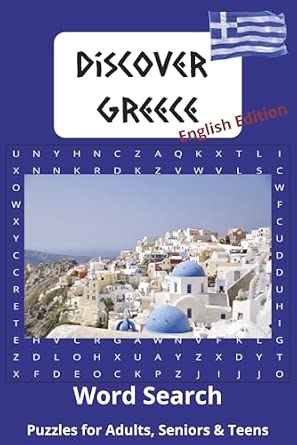 Discover Greece Word Search Puzzle Book: Learn about Greece with 52 ...