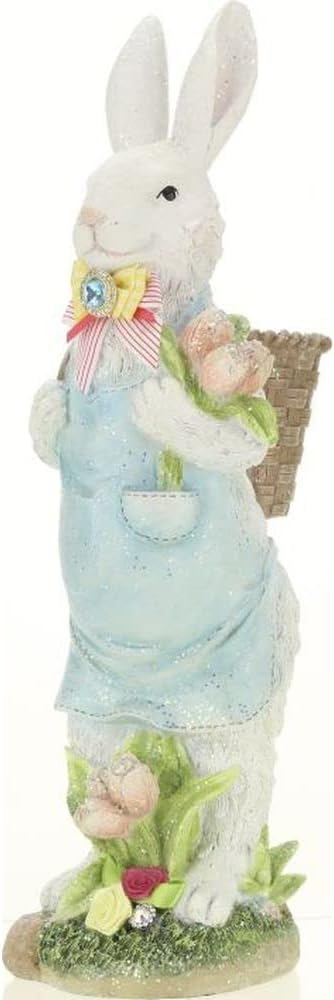 Amazon.com: Mark Roberts 2023 Collection, Jeweled Bunny Decor 15 ...