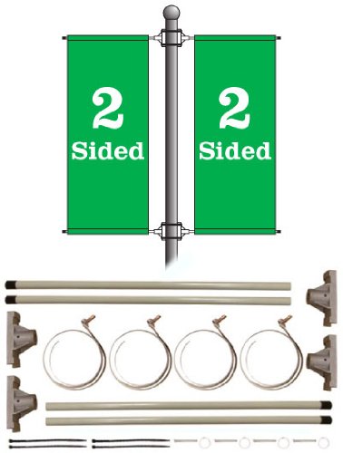 Amazon.com : 36" Boulevard Banner Bracket Kit (2 Sided) : Sign And ...