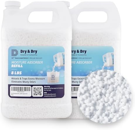 Amazon.com - Dry & Dry Moisture Absorbers Refill Beads (16 LBS) - Dehumidifiers for Home ...