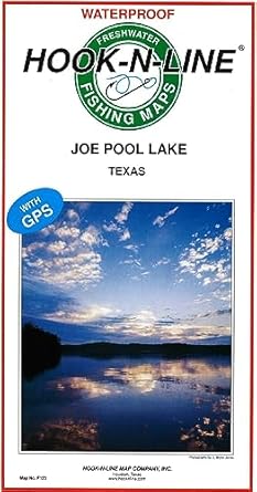 Amazon.com: Joe Pool Lake Hook-N-Line F123 Fishing Map: 0737703001231 ...