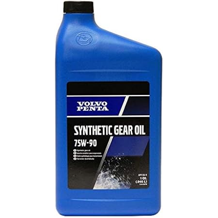 Amazon.com: Volvo Penta 1141679 75W-90 Transmission Oil - Quart (QUART ...