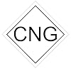 Print Experts CNG Stickers Front Side Gumming for Car, Bus Turcks Etc ...