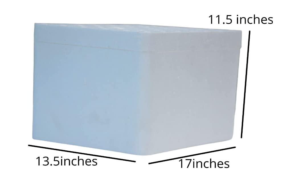 YPACK Thermocol Chiller Ice Box, Styrofoam Box, Ice Bucket.