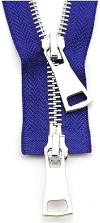 Amazon.com: Sewing Zippers,Sewing Zippers 5# Double Sliders 60/70/80/90/100/120/150cm Auto Lock ...