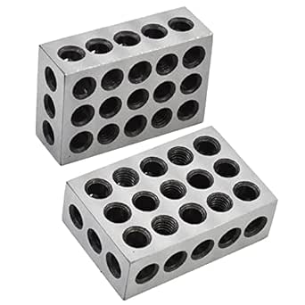 marddpair Parallel Block Set 1 x 2 x 3 Blocks 23 Holes 0.0003 Inch ...