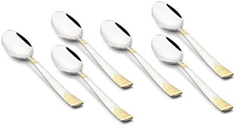 Buy FnS Imperio Premium Stainless Steel 24 Karat Gold Plated Large ...