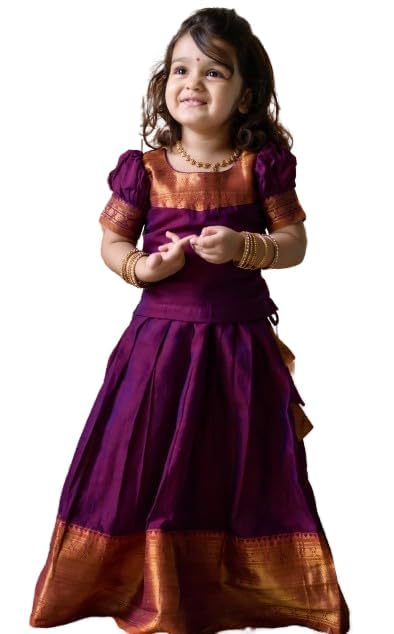 Buy Kavija Traditional South Indian Chaniya Choli for Girls - Elegant ...