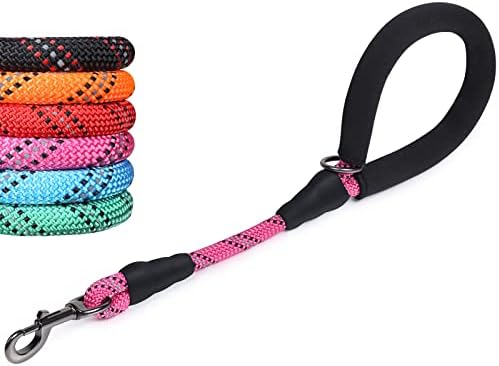 Amazon.com : VIVAGLORY Short Dog Leash with Comfortable Padded Handle ...