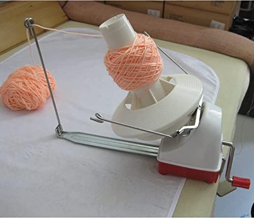 Big Yarn Ball Winder - Large Capacity, Hand Operated, 10 Ounce Yarn ...