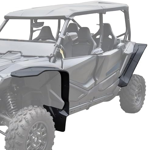Amazon.com: SAUTVS XXL Wider Fender Flares for Honda Talon 1000, Front ...