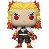 Amazon.com: Funko POP! Animation: Demon Slayer - Rengoku Kyojuro (Glow ...