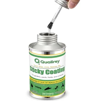 Amazon.com : Qualirey Tangle Trap Sticky Coating, 8 oz Insect Barrier ...