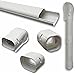 Amazon.com: DuctlessAire White Paintable Mini Split Line Set Cover Kit ...