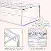 Amazon.com: Rectangular Flowers Vases, Clear Acrylic Flower Vases 11.8 ...