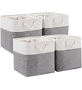 Amazon.com - MidmmVick 12 x 12 Inch Cube Storage Bins, 6 Pack Large ...