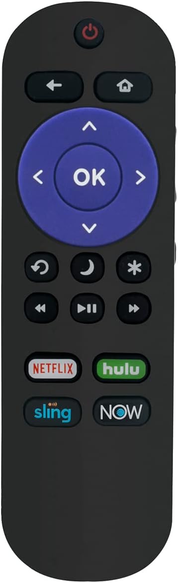 Amazon.com: Replacement Remote Control Applicable for Sharp Roku TV LC ...