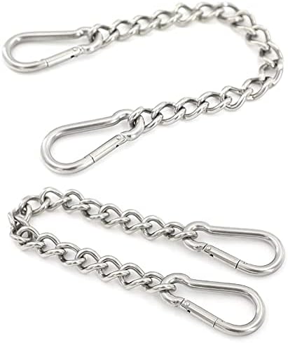 Amazon.com: Swing Chain 2 Pack, Porch Swing Hanging Kit Heavy Duty ...