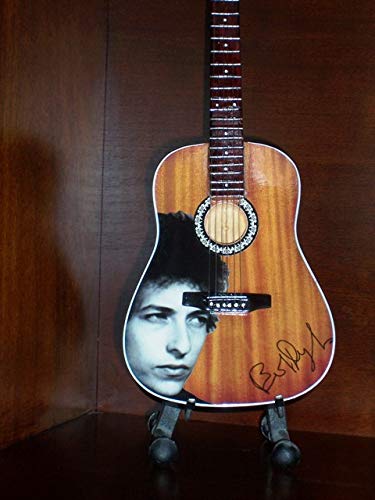 Mini Acoustic Guitar For BOB DYLAN Display GIFT : Amazon.in: Musical ...