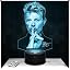 Lampephoto.fr - David Bowie 3D Lamp Night Light 3D LED Illusion lamp ...