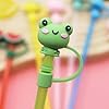 Amazon.com: Cute Frog Straw Tips Cover,Silicone Animals Cover Cartoon ...