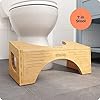 Amazon.com: Squatty Potty The Original Toilet Stool - Bamboo Flip, 7 ...