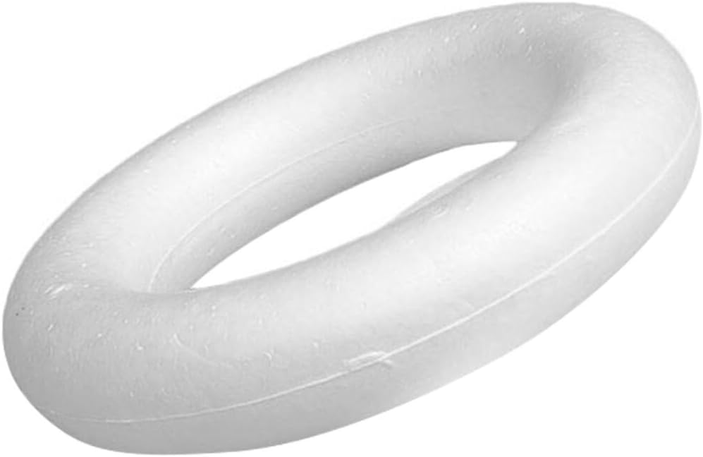 Amazon.com: MAGICLULU Desk Top Decor Foam Wreath Form 8.5 Inch Large ...