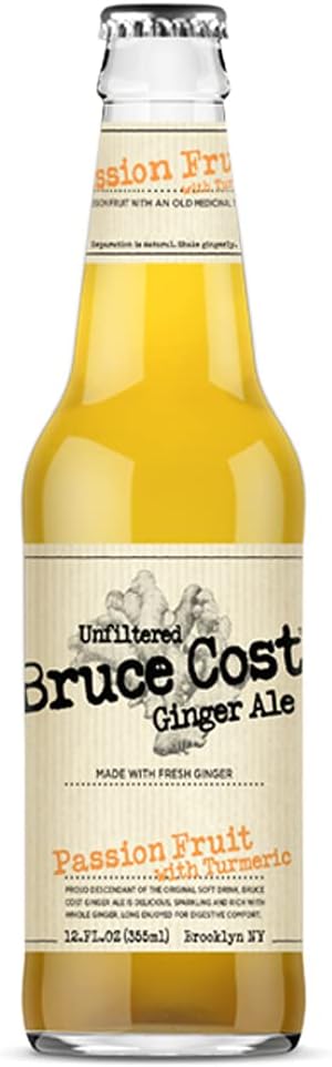 Amazon.com : Bruce Cost Ginger Ale - Original - 12 oz (6 Glass Bottles ...
