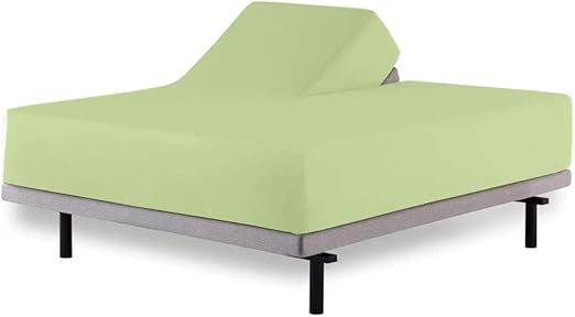 Amazon.com: Top Split Queen Sheets Sets For Adjustable Bed-Flex Head ...