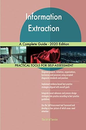 Buy Information Extraction A Complete Guide - 2020 Edition Book Online ...