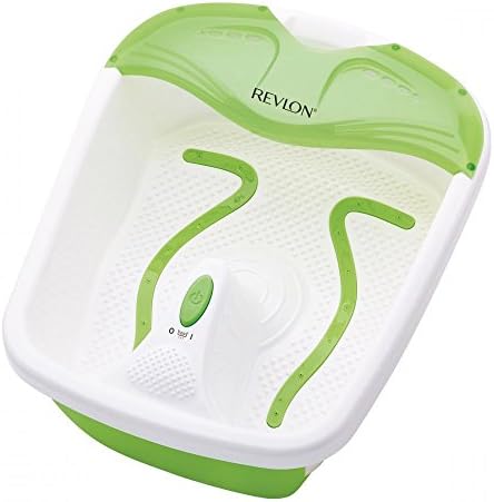 Amazon.com: Revlon Bubbling + Massaging Foot Spa | Soothing Relief and ...