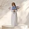 Amazon.com: NANAOUS Forget Me Not Guardian Angel Figurines, Sympathy ...