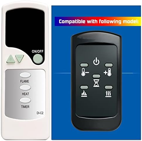 Amazon.com: Replacement for Dimplex Fireplace Heater Remote Control ...