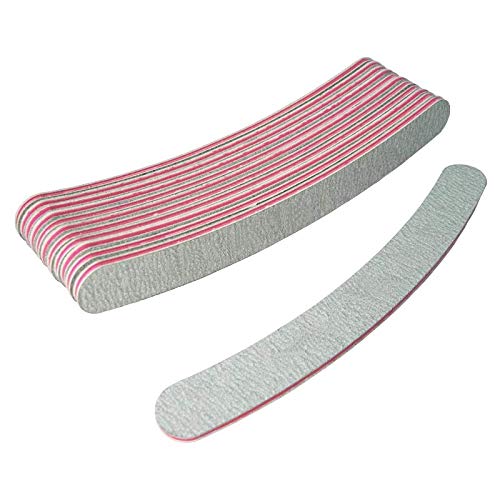 Amazon.com : Curved Files Zebra 180/180 (Dozen) W : Beauty & Personal Care