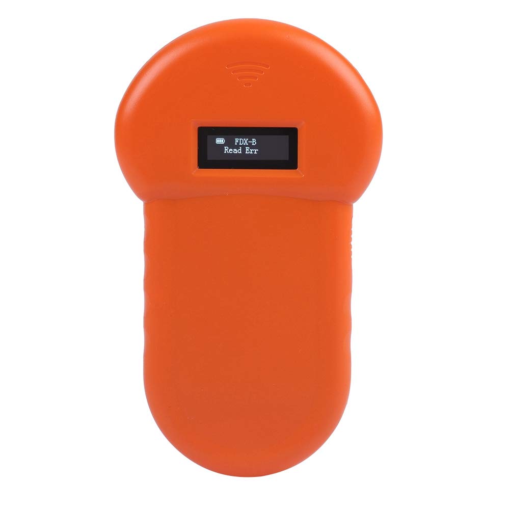 Pet Microchip Scanner, 134.2KHZ Electronic Animal ID Reader with Real ...